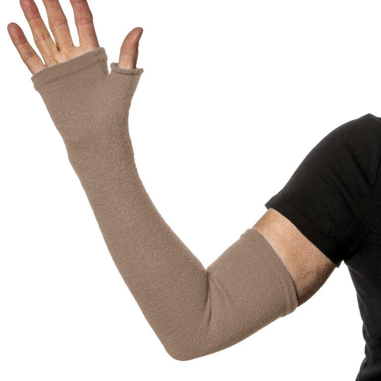 Non-Compression Protective Long Fingerless Gloves – Light Weight ...